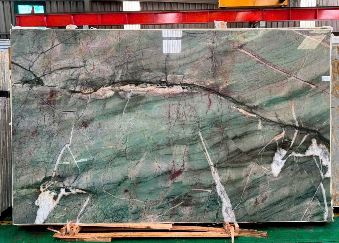 ĐÁ QUARTZITE EDEN GREEN (XANH THẠCH ANH BRAZIL)